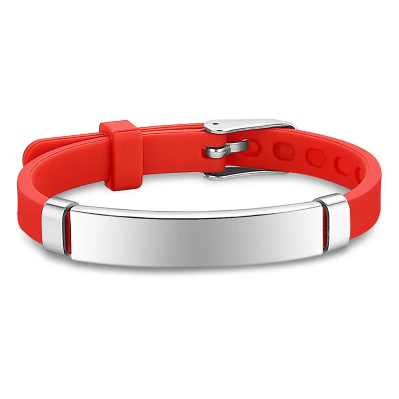 Pulseira de Identificação Personalizada À Prova D´Água [FRETE GRÁTIS ...